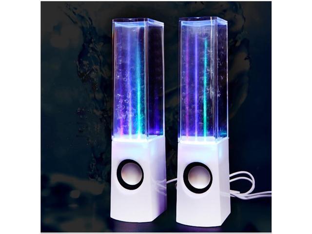 Gikfun USB 7 Colour LED Water Speaker with Dancing Fountain Light Show ...