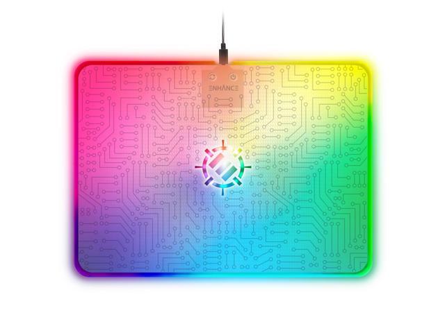 ENHANCE Voltaic 2 Gaming Mouse Pad - Hard Mouse Pad with Low Surface ...