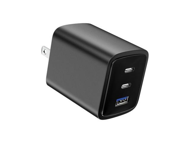 70W USB C Charger Block for MacBook Air MacBook Pro, 3-Port Wall ...