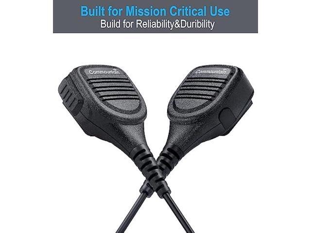 commountain Speaker Mic Compatible with Motorola Radios APX 6000, APX ...