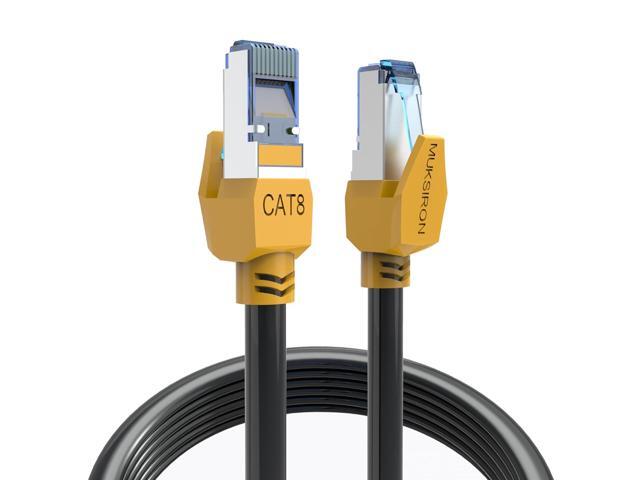 Cat 8 Ethernet Cable 25 ft. Heavy Duty High Speed Internet Network ...