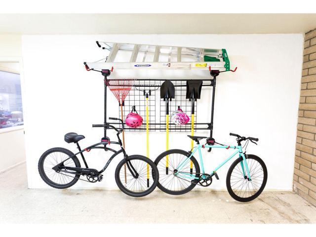 The Bike-Tree Ultra is a utility wall organizer that provides the ...