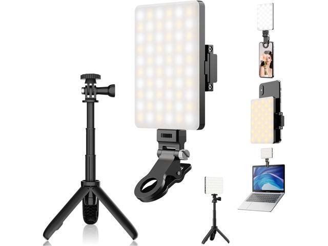 HONGDAK LED Selfie Light, 60 LED 2500mAh Rechargeable Phone Fill Light ...