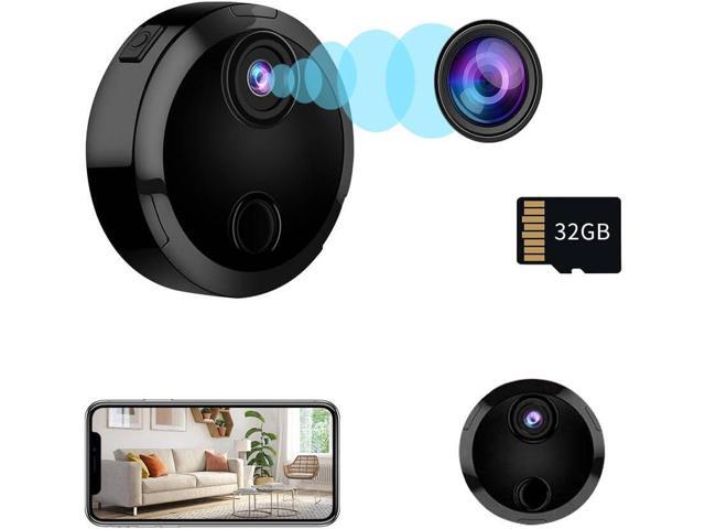 Indoor and Outdoor Camera with Night Vision - Mini Camera - Hidden ...