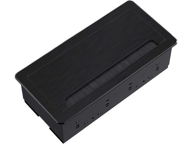 WEBANG Recessed Connectivity Box Outlet for Conference Room Table with ...