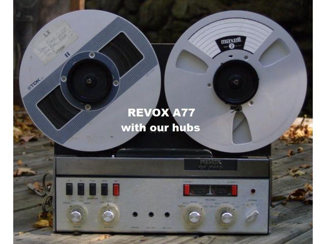 NAB Reel Hub Adaptors for 10.5" Reel to Reel Tape Recorders; ONE PAIR ...