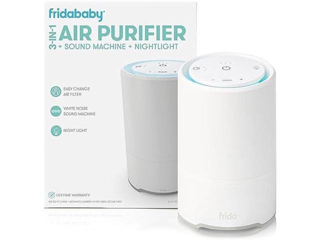Frida Baby 3-in-1 Sound Machine, Air Purifier + Nightlight with 3 Fan ...