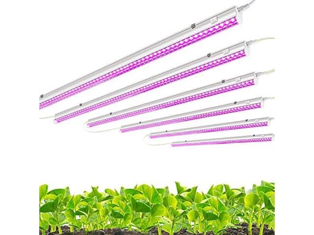 Monios-L T5 Grow Lights 4ft, LED Plant Grow Light, 120W (6 x 20W), LED ...