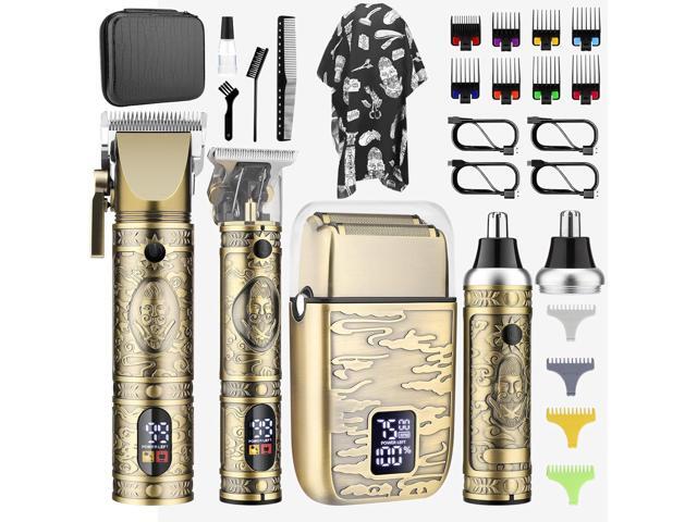 Professional Hair Clippers for Men,Cordless Barber Clippers and ...
