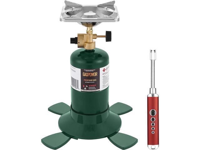 Camping Propane Stove, Single Burner Propane Stove, Portable Bottletop ...