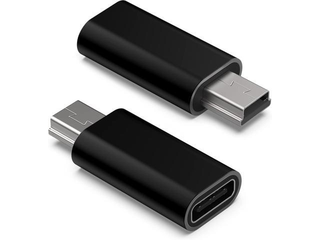 USB C to Mini USB Adapter Type C Female to Mini USB 2.0 Male Convert ...
