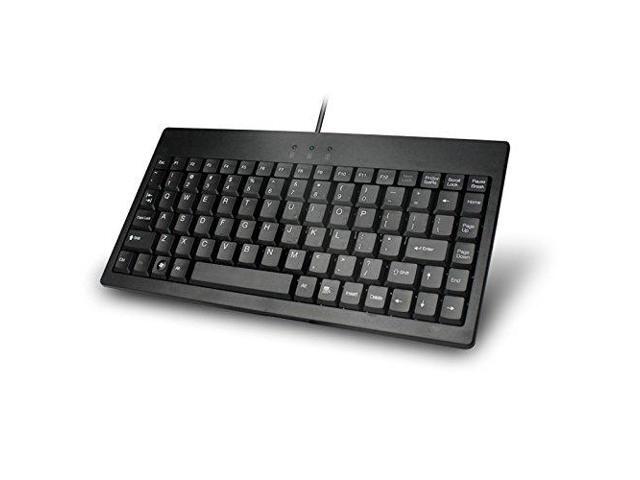 Adesso AKB-110B - EasyTouch Mini Keyboard - USB and PS/2 Black - Newegg.com