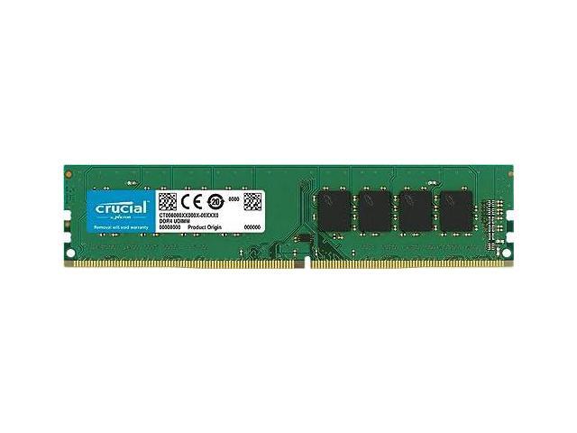 Crucial RAM 4GB DDR4 2400 MHz CL17 Desktop Memory CT4G4DFS824A Green ...