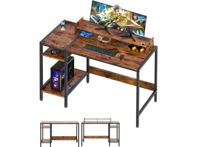 Computer Desk - 39 Gaming Desk, Home Office Desk with Storage, Small ...