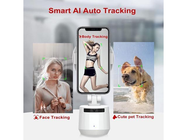 Auto Face Tracking Tripod Phone Holder, YENDILI Motion Tracking Camera ...