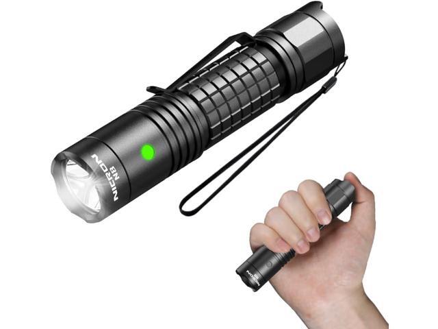 NICRON Rechargeable Flashlights, N8 Flashlights High Lumens 6 Modes ...