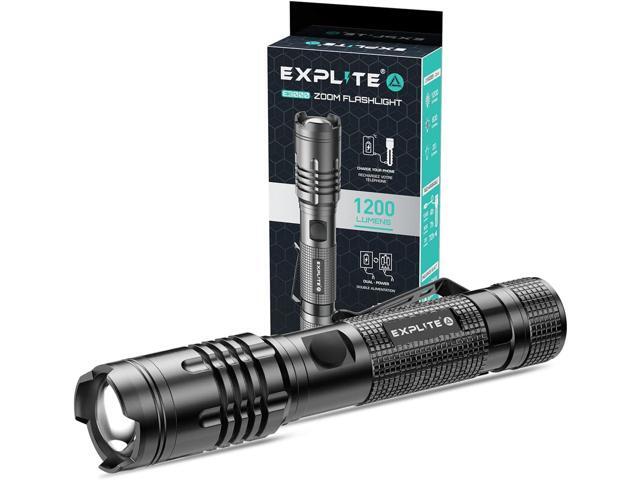 Rechargeable Flashlight Multifunctional USB-C with Diffuser Cap ...