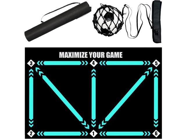 Football Footstep Training Mat, Soccer Training Mat 35 * 24IN, Soccer ...