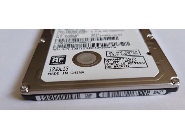 TOTALCONSOLE 2.5 Inch 250GB SATA HDD OEM HITACHI - Z5K500-250 0J30162 ...
