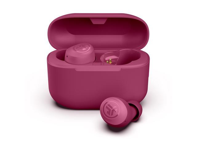 JLab Go Pop+ True Wireless Bluetooth Earbuds, Charging Case, Dark Pink ...