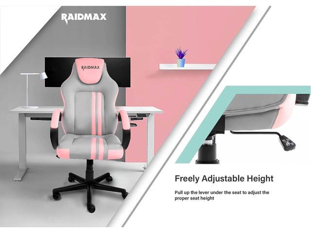 Raidmax DK290 Computer-Gaming-Chairs, Office Compact Size, PU Leather with Padded Arm Rest ...