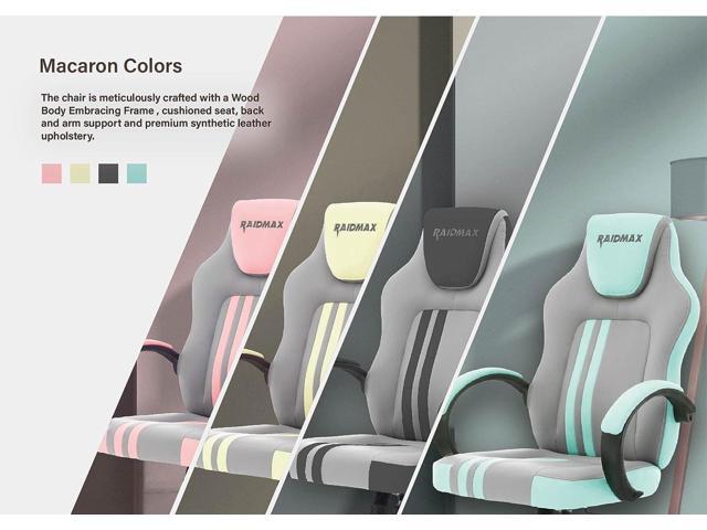 Raidmax DK290 Computer-Gaming-Chairs, Office Compact Size, PU Leather with Padded Arm Rest ...