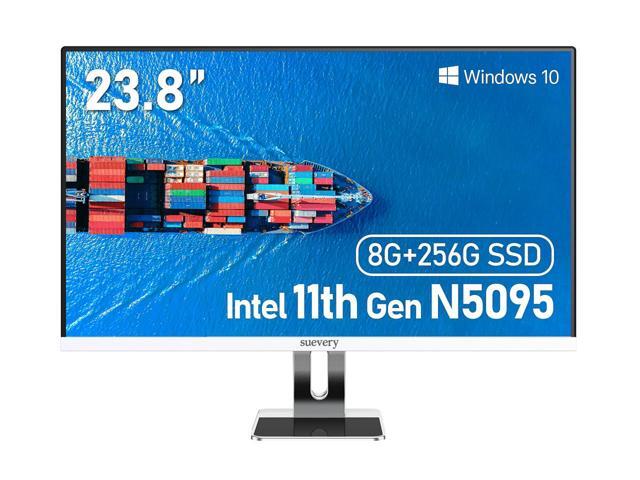 SUEVERY - All-in-One Gaming desktop computer PC - 23.8" FHD Display ...