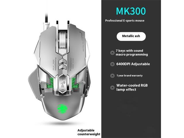 FANTECH MK300 Wired Mouse, Gaming Mechanical Mouse Gaming for PC, 7 ...