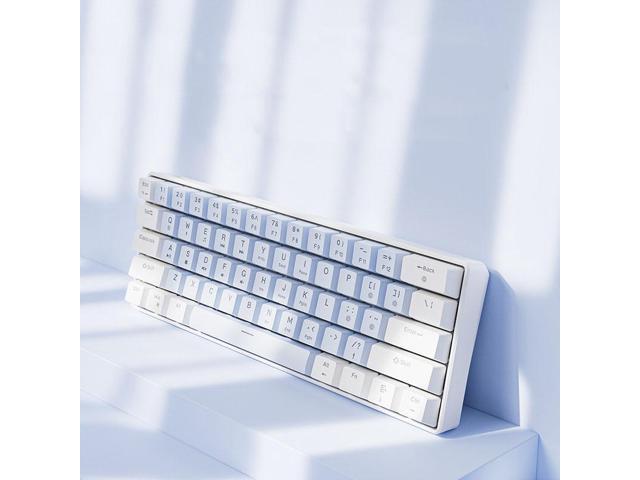 FANTECH G61 Wired Mechanical Keyboard, Small Portable Office Laptop for ...