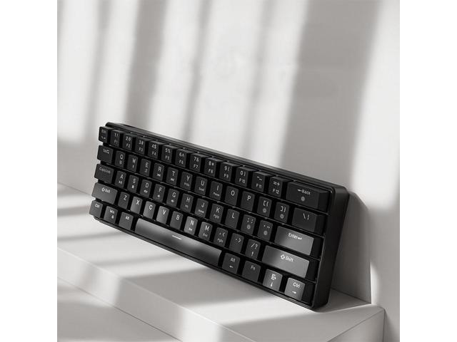 FANTECH G61 Wired Mechanical Keyboard, Small Portable Office Laptop for ...