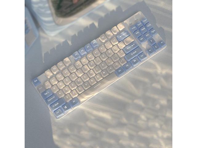 FANTECH MT80 Wireless Gaming Keyboard,87 Keys Mechanical Keyboard ...