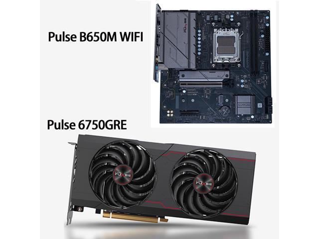 SAPPHIRE Tech GPU+Motherboard Combo, PULSE Radeon RX 6750 GRE 10GB ...