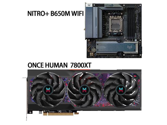 SAPPHIRE Tech GPU+Motherboard Combo, A.M.D Radeon RX 7800 XT 16GB ONCE ...