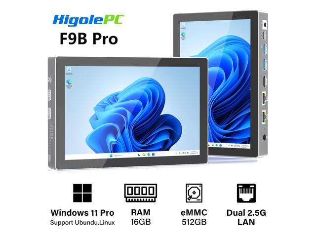 Higole F9B Pro 7'' Mini PC Windows 11 Pro Intel Alder Lake N95 WiFi5 ...