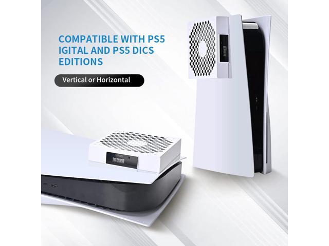 G-STORY PS5 Cooling Fan,PS5 Fan Cooler System, Fan Speed Automactically ...