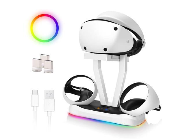 G-STORY Controller Charging Dock for PSVR2,RGB Light base Vertical ...