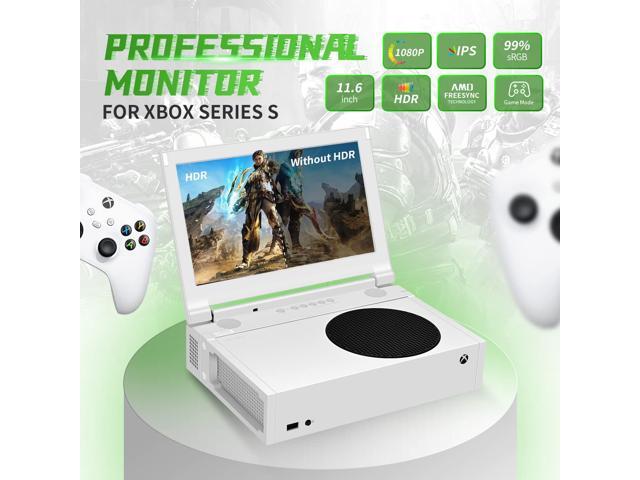 G-STORY 11.6 Portable Monitor for Xbox Series S, 1080P Portable Gaming ...