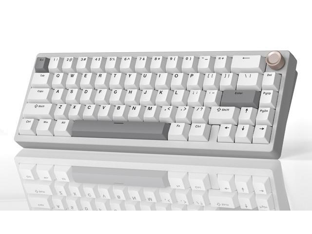 Costom SK65 65% Gasket Mounted Wireless Aluminum Keyboard with Knob ...