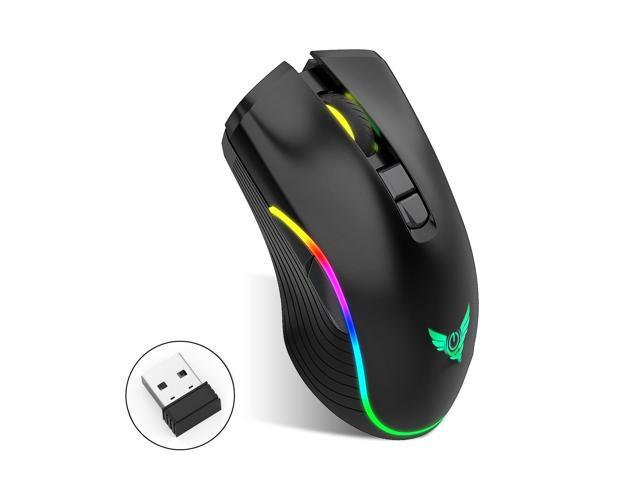 Gaming Mouse, Wired Gaming Mouse with RGB Backlit, 8000 DPI Adjustable ...