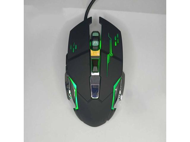 Gaming Mouse, Wired Gaming Mouse with RGB Backlit, 8000 DPI Adjustable ...