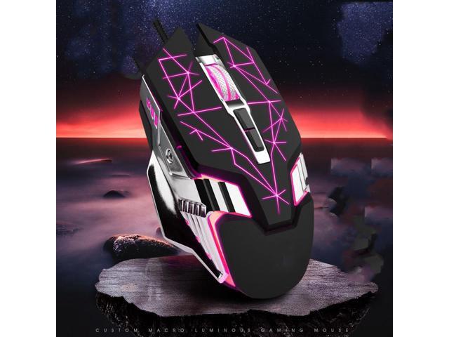 Gaming Mouse, Wired Gaming Mouse with RGB Backlit, 8000 DPI Adjustable ...