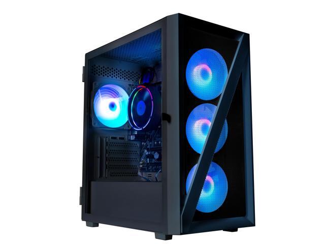 Periphio Dark Castle Prebuilt Gaming PC |AMD Ryzen 7 5700G (4.6GHz ...