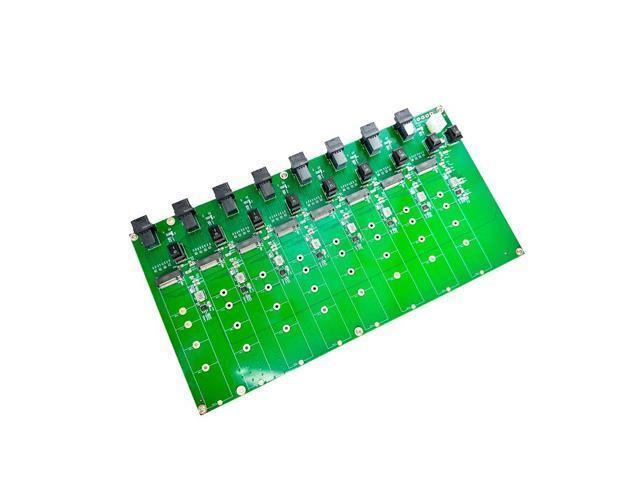 M.2 ssd test board 8-port NVMe sff-8643 adapter card - Newegg.com