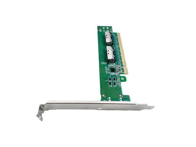 Shinreal XIC PE5160-4IL PCI Express x16 to Two MCIO 8I Adapter - Newegg.com
