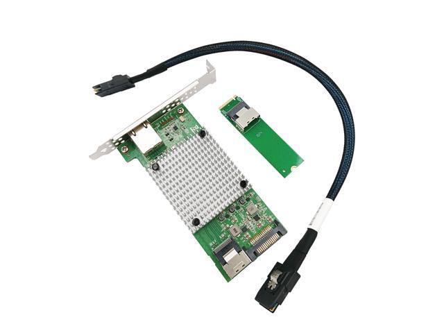 eshinreal M.2 NVMe to 10G RJ45 copper network Card based on82599 ...