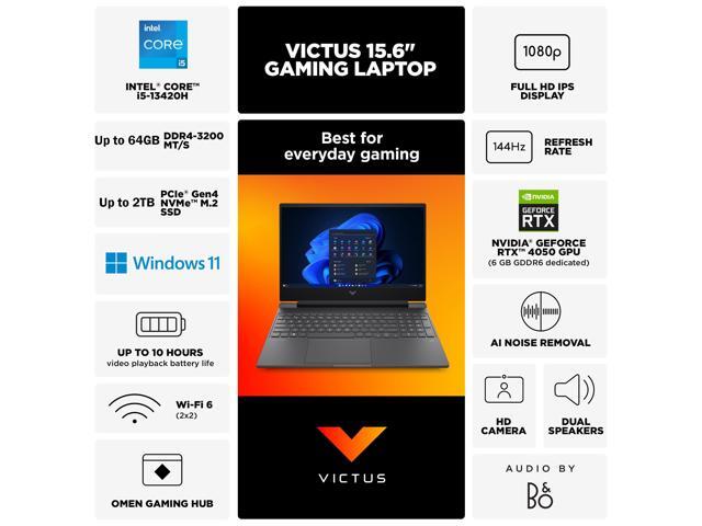 Questions & Answers: HP Victus 15.6" FHD 144Hz Gaming Laptop NVIDIA ...