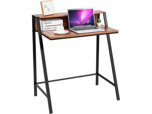 Tangkula Small Computer Desk, Compact Home Office Desk with Sturdy ...