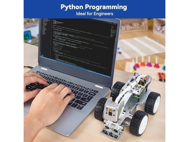 SunFounder Smart Video Robot Car Kit for Raspberry Pi 4/3B+/3B/Zero 2W ...