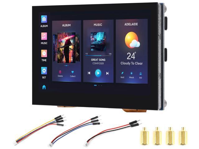 ESP32-S3 Microcontroller Development Board Onboard 4.3inch Capacitive Touch Display 800x480 ...