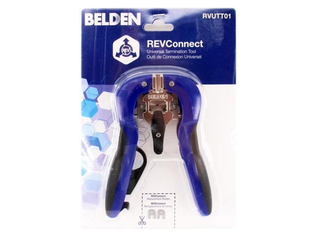 Belden RVUTT01 REVConnect Universal Jack/Plug Termination Tool, 10GX ...
